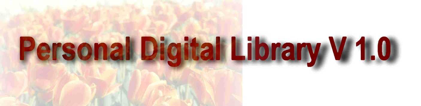 Personal Digital Library Index