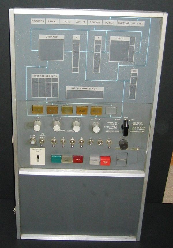 IBM 1401 Computer Operator Control Panel